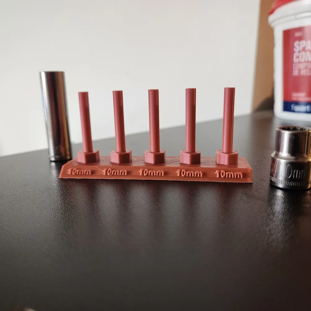 Socket Tray but it's only for 10mm - Free 3D Print Model - MakerWorld