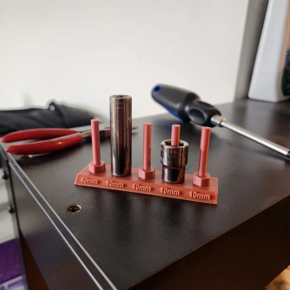 Socket Tray but it's only for 10mm - Free 3D Print Model - MakerWorld