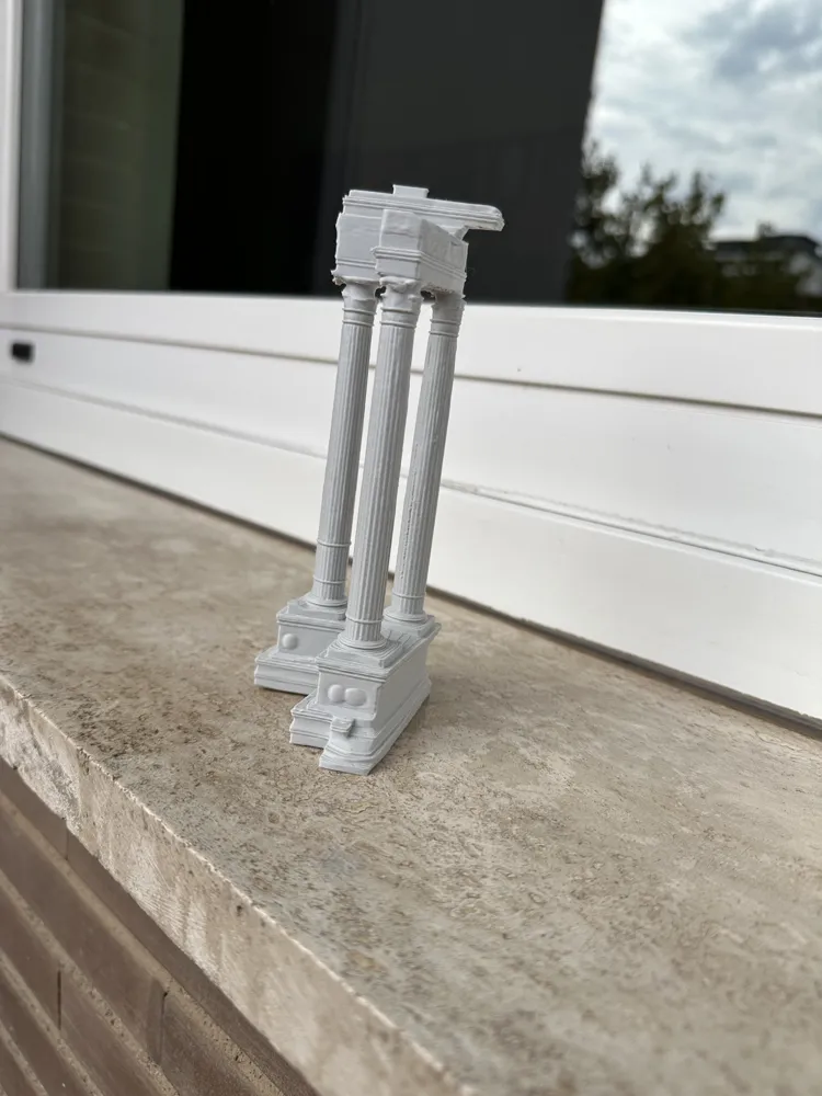 Faithful reproduction Temple of Apollo Sosianus Rome by Print_Roma_3D MakerWorld: Download Free ...