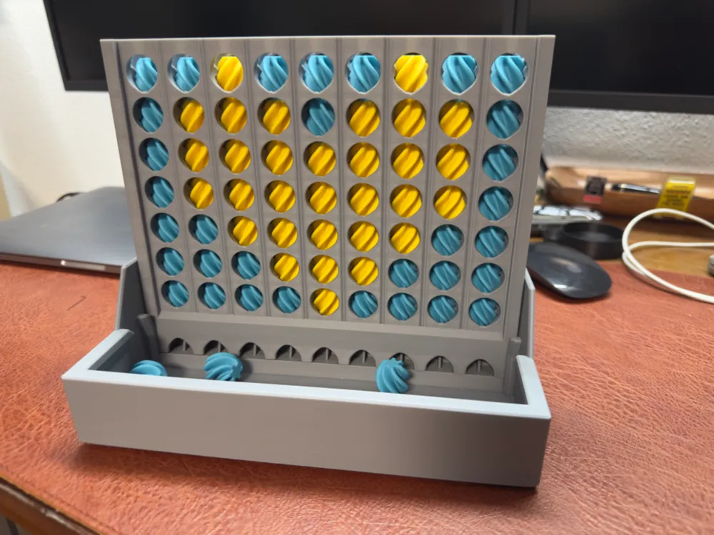 Connect 4 and Connect 5 - self-separating stones by Mr.Chamfer ...