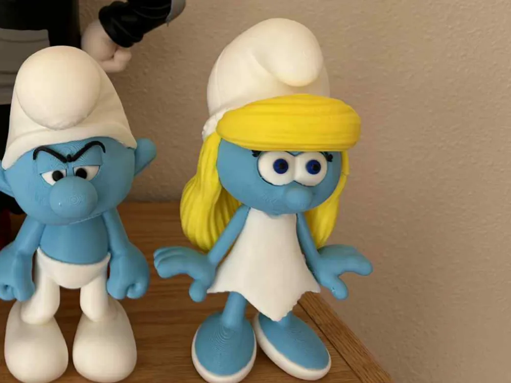 Smurfette - Smurfs - Free 3D Print Model - MakerWorld