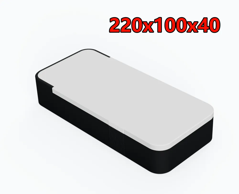 Boîte de rangement coulissante à taille personnalisable (avec loquet de ...