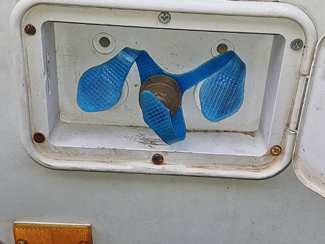 Jayco caravan water inlet cover - Free 3D Print Model - MakerWorld