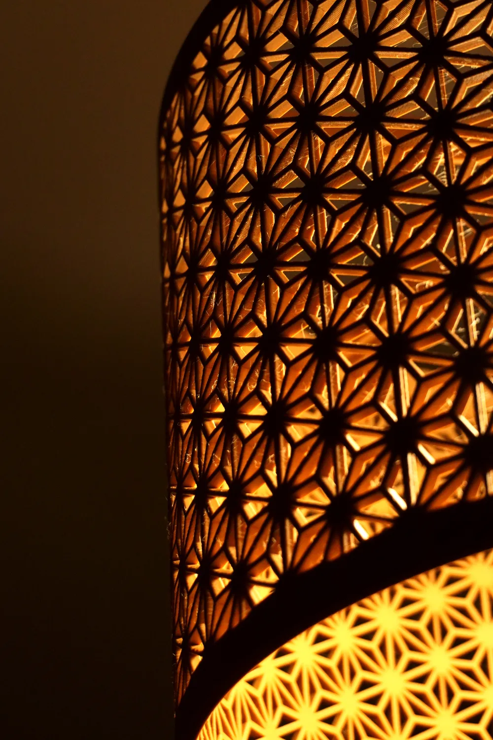 Large Kumiko lamp Shade / Ceiling light by Foxwood MakerWorld: Download Free 3D Models