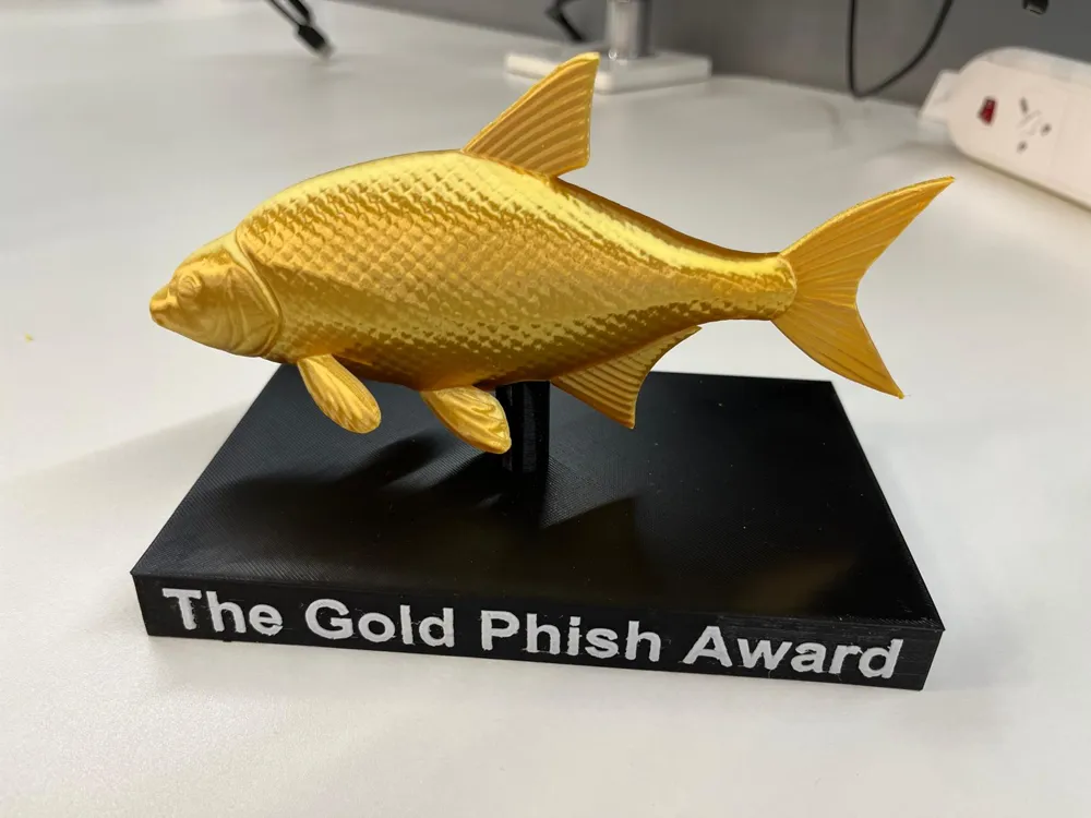 Phishing Trophy by byrnep MakerWorld: Download Free 3D Models
