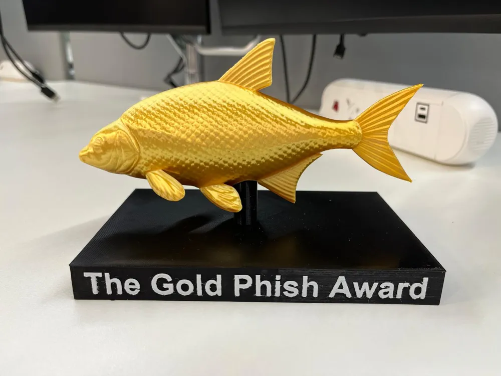 Phishing Trophy by byrnep MakerWorld: Download Free 3D Models