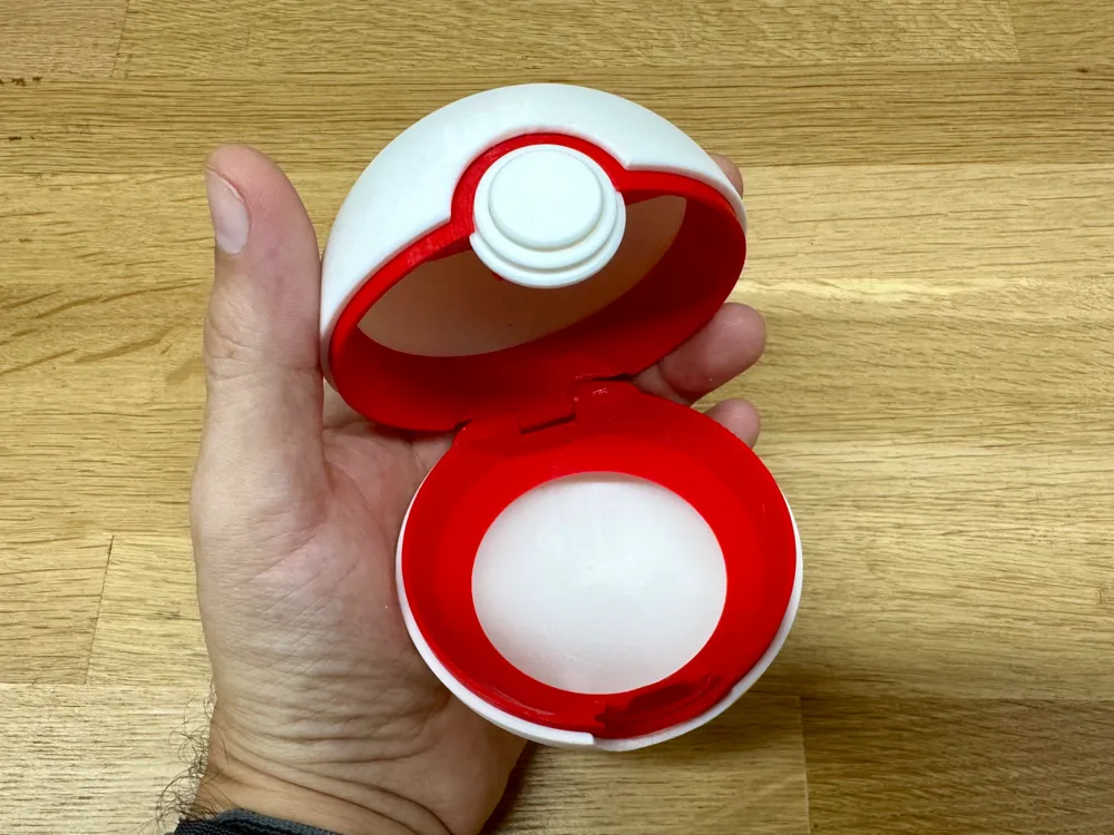 Premier Ball - Pokeball - Pokemon - Functional - Free 3D Print Model ...
