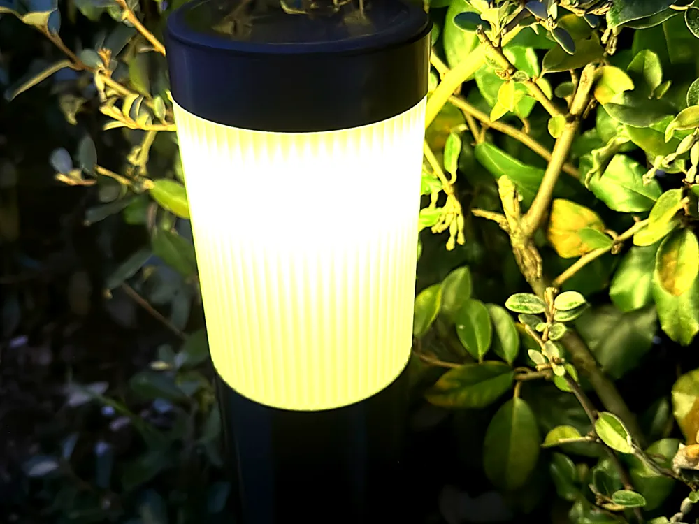 Modular Solar Garden Bollard – Wave Shade - Free 3D Print Model ...