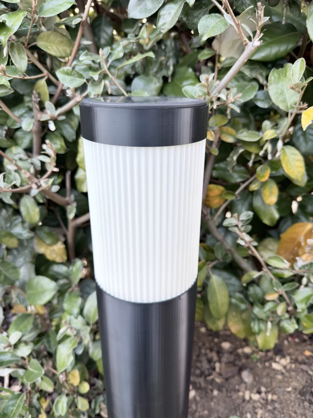 Modular Solar Garden Bollard – Wave Shade - Free 3D Print Model ...