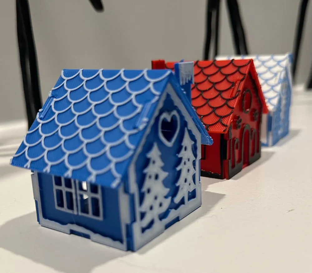 Gingerbread House Kit Card (Remix!) Remixed by ghostgirl - MakerWorld