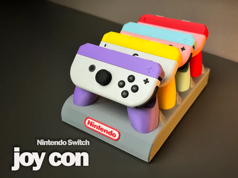 Joy Con Nintendo switch stand holder grip 4 by Jordan LAB MakerWorld ...