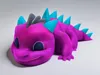 Flicker the Flexi Dragon - No Supports Needed! by LuxerArk MakerWorld ...