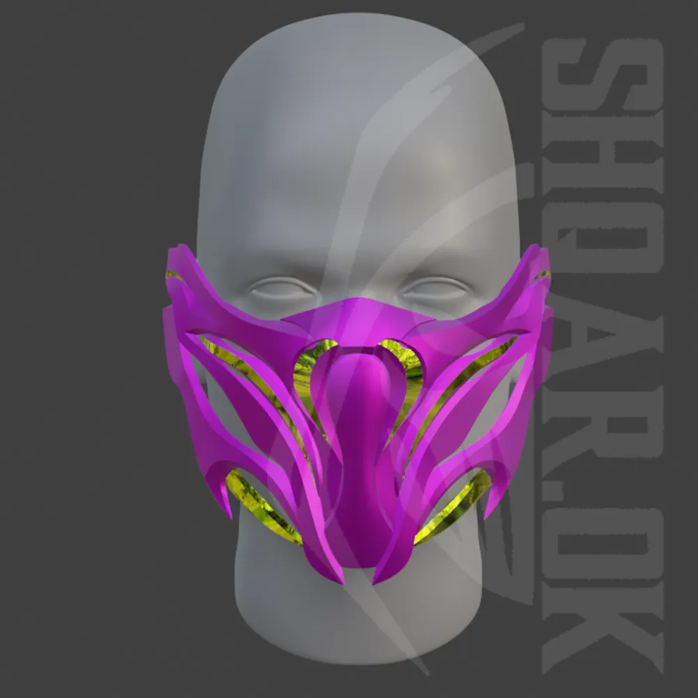 Rain mask from Mortal Kombat 11 - Third Storm - Free 3D Print Model ...