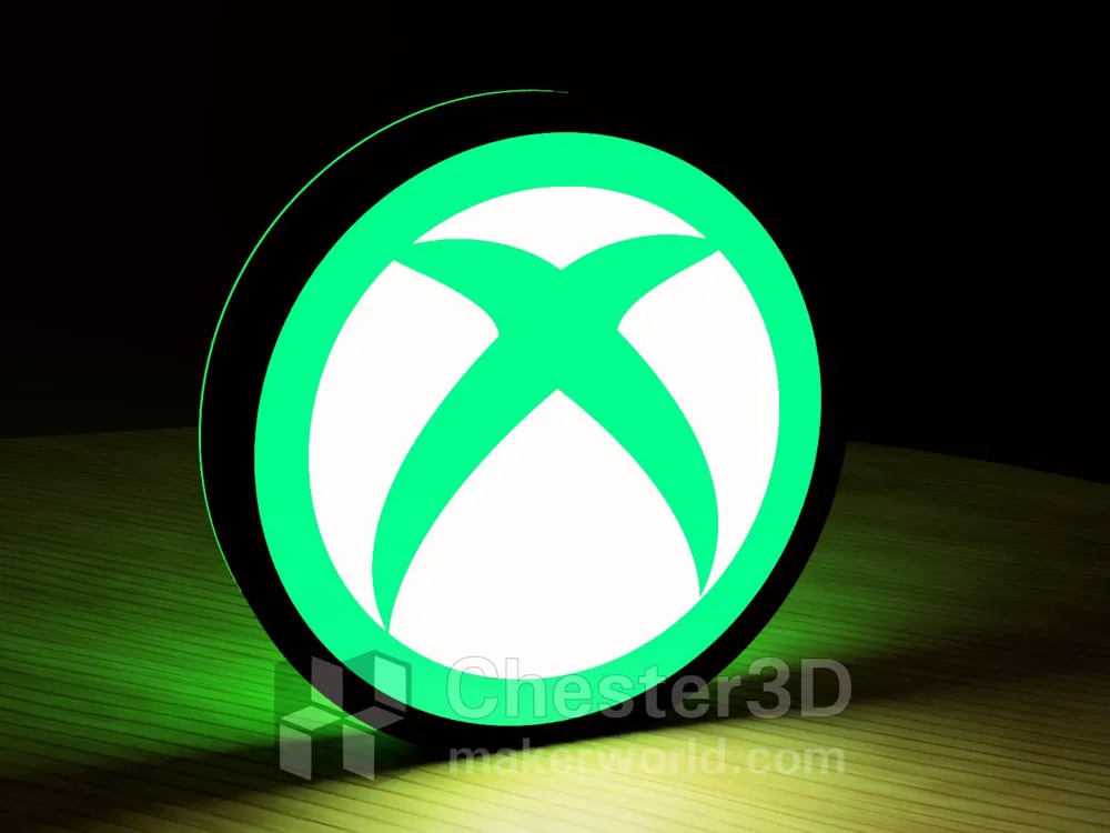 XBOX LED Lamp by Chester3D - MakerWorld
