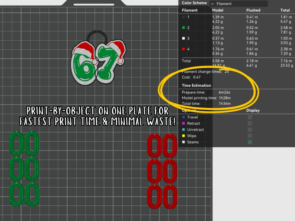 67 Elf Hype Chain FREE - Free 3D Print Model - MakerWorld