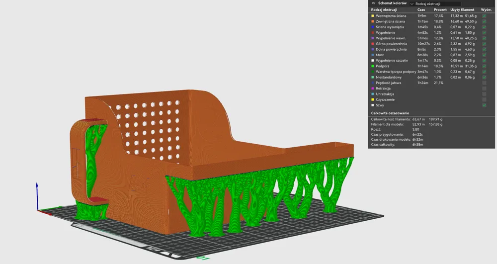 A1 poop box with shelf by szczudlo robi - MakerWorld