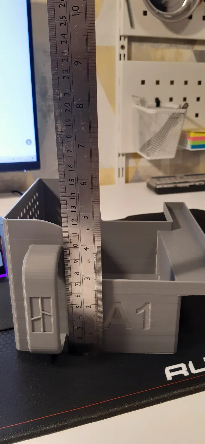 A1 poop box with shelf by szczudlo robi MakerWorld: Download Free 3D Models