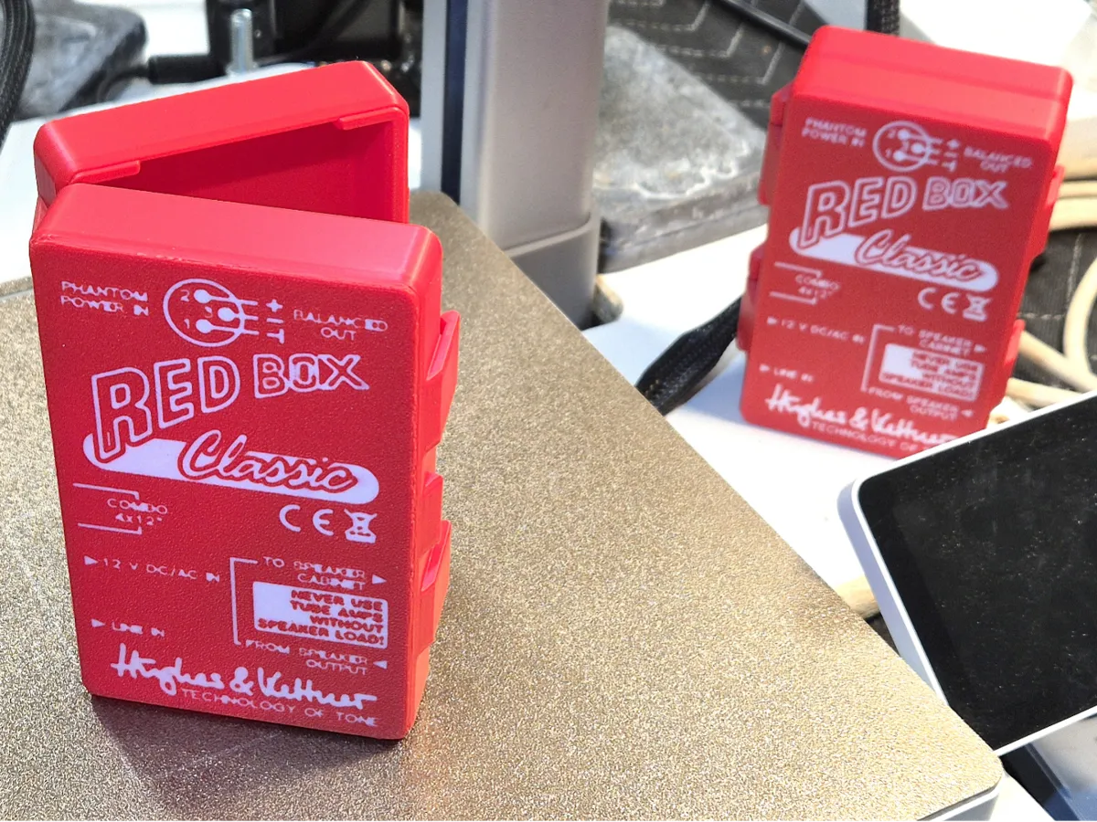 Hughes & Kettner Red Box Classic case - guitar DI by Dean_Menhennet ...