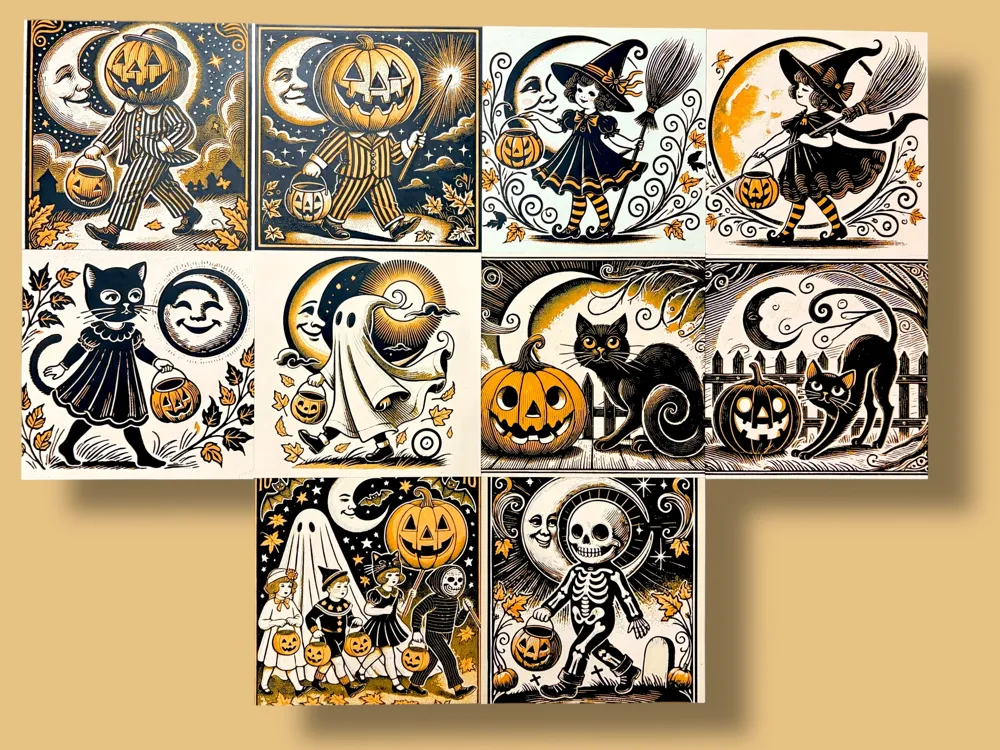 Graveyard Giggles - Skeleton Boy Vintage Hueforge by Manic 3D Prints ...