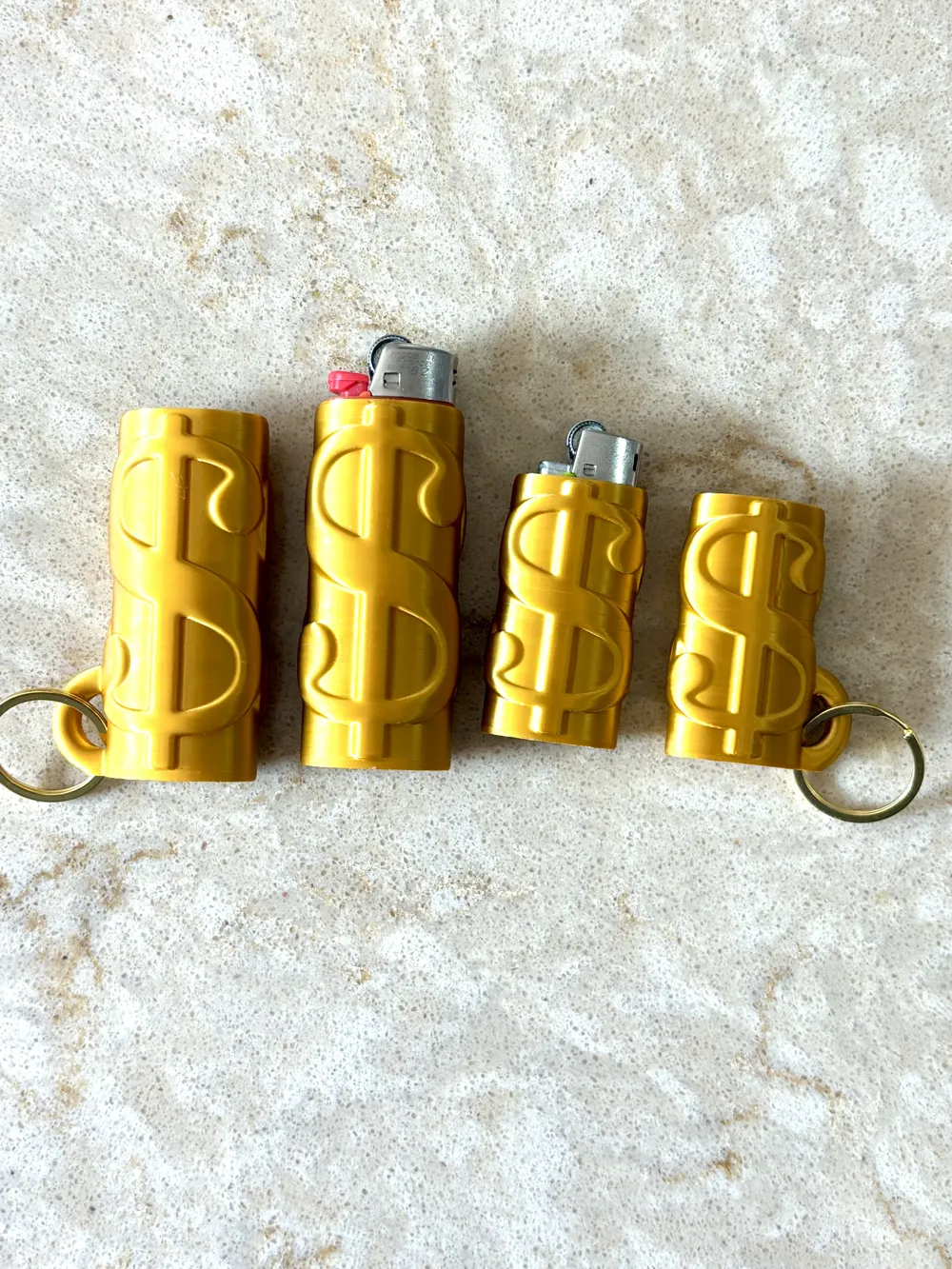 Money $ Bic Lighter Sleeve (small and Large) - MakerWorld 3D Model | 3Drop