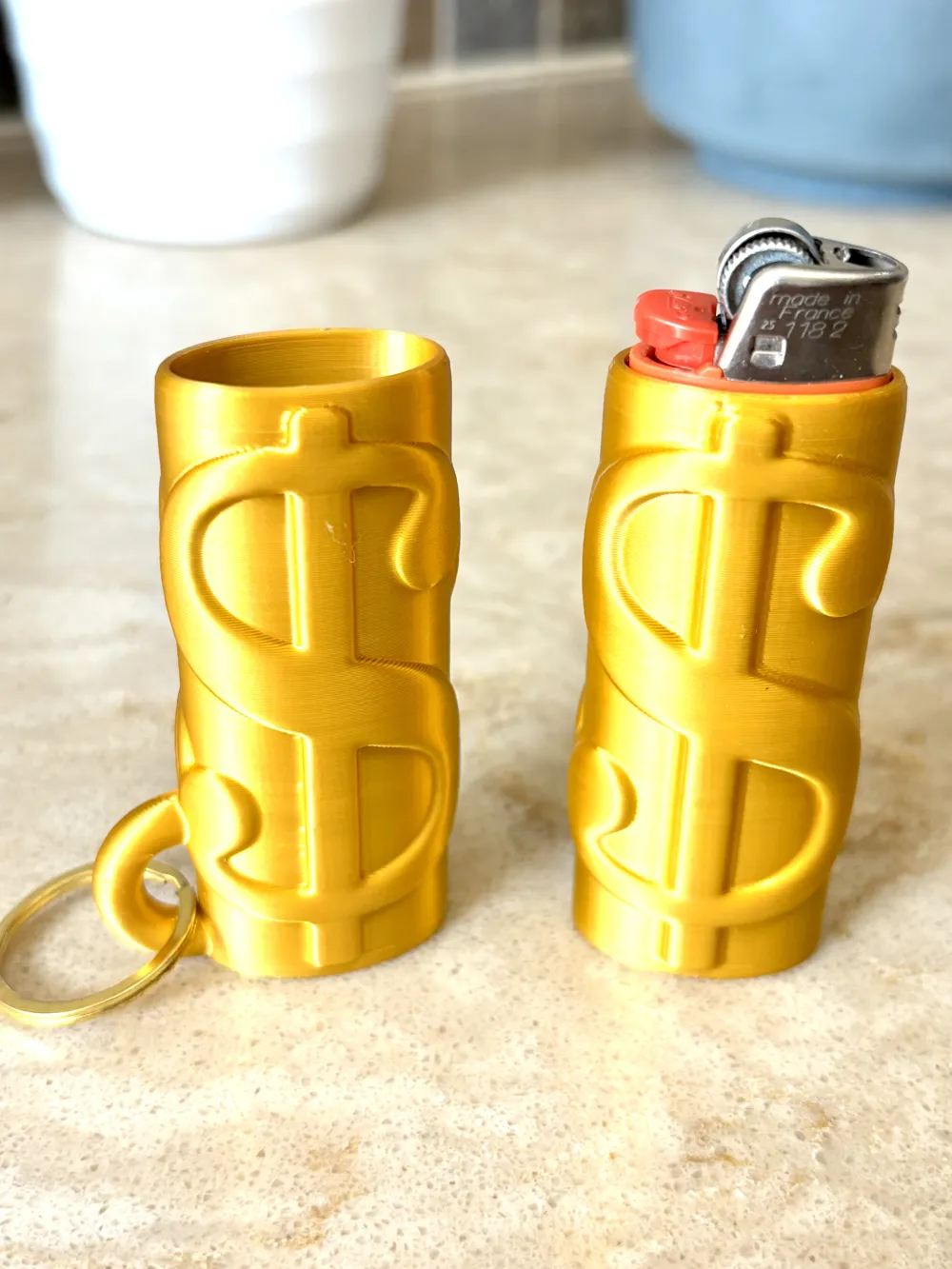Money $ Bic Lighter Sleeve (small and Large) - MakerWorld 3D Model | 3Drop