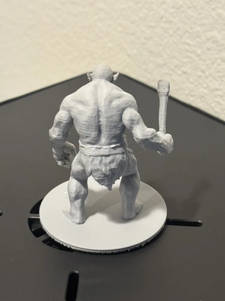 FDM Ogre Giant Miniature for Dungeons & Dragons by Geaux3d MakerWorld ...