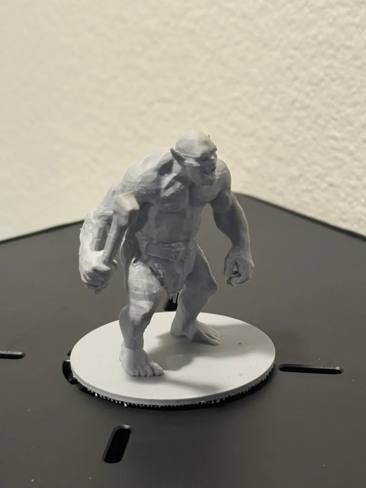 FDM Ogre Giant Miniature for Dungeons & Dragons by Geaux3d MakerWorld ...