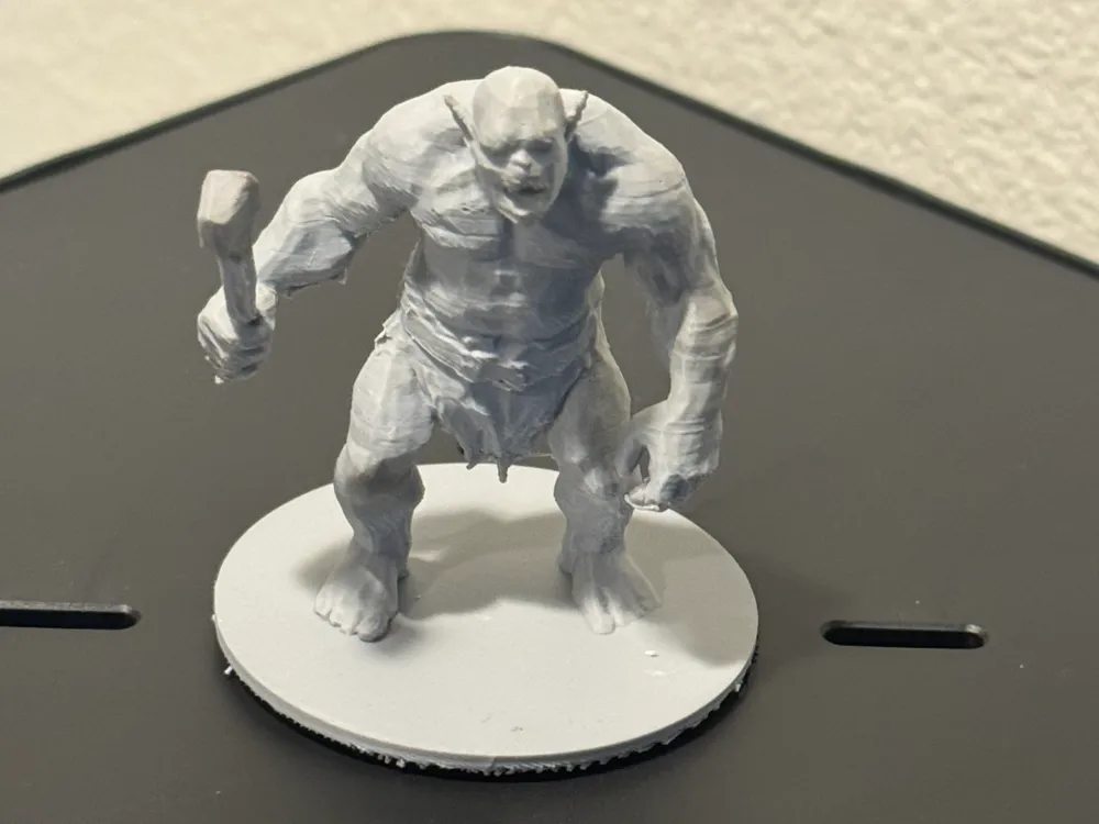 FDM Ogre Giant Miniature for Dungeons & Dragons by Geaux3d MakerWorld ...