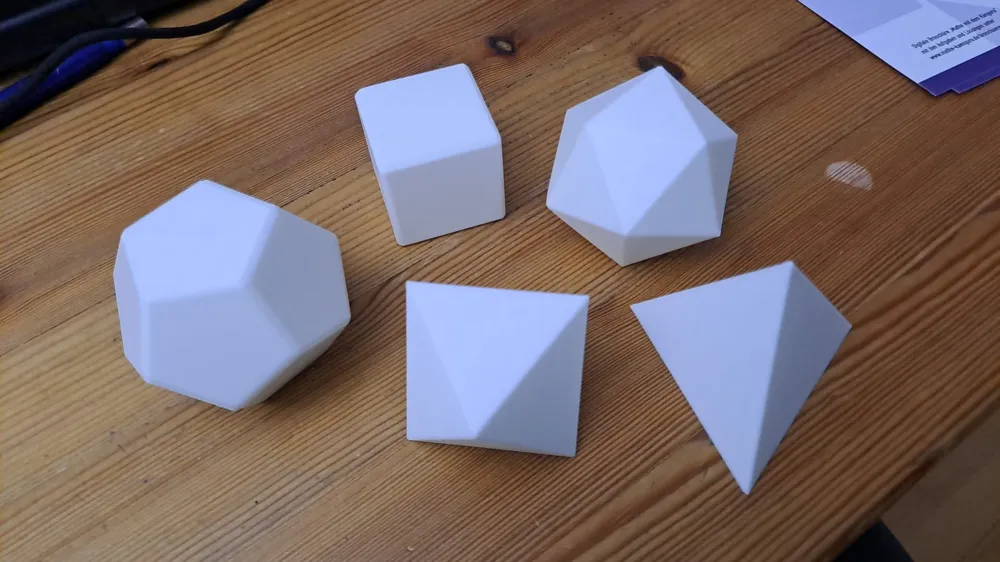 Platonic solids - MakerWorld 3D Model | 3Drop