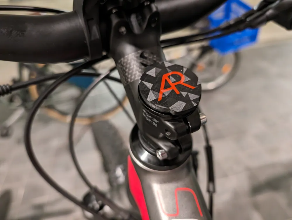 Dust water Garmin mount cap by iRupert - MakerWorld