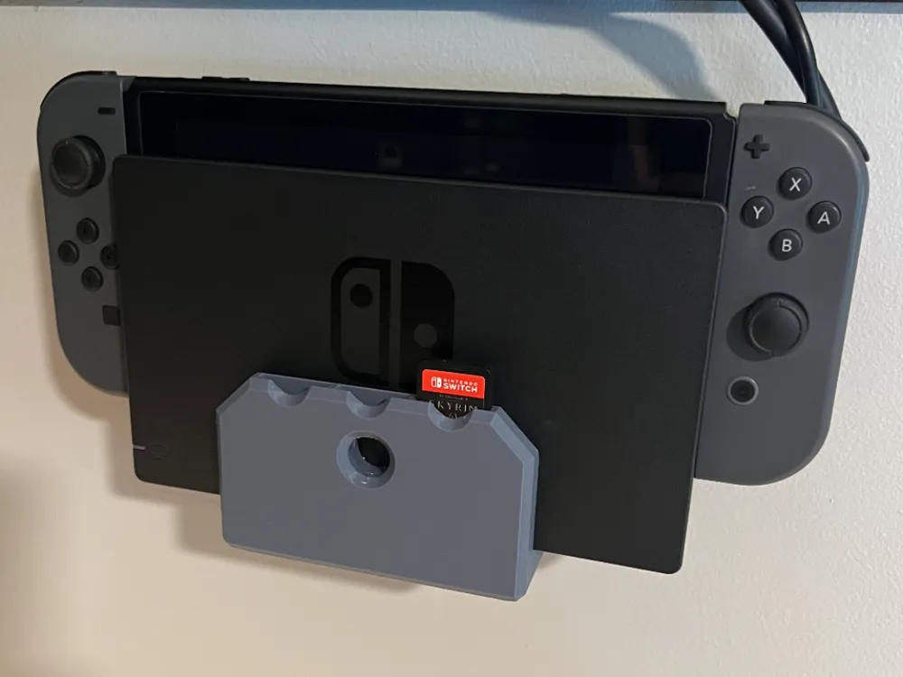 Nintendo Switch Wall Mount by GarrettDavis - MakerWorld