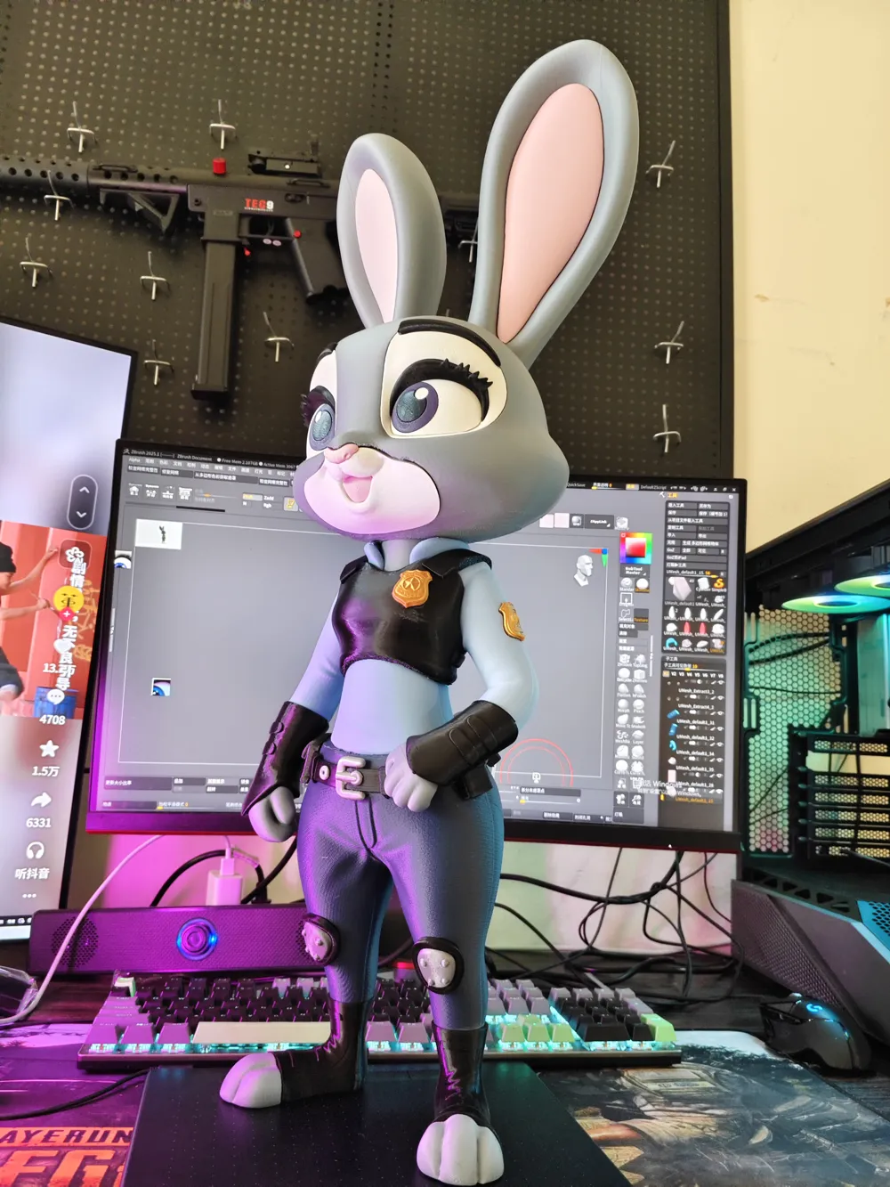 Zootopia Judy Nick Gary Snake Fully Segmented Trendy Collectible Figure ...