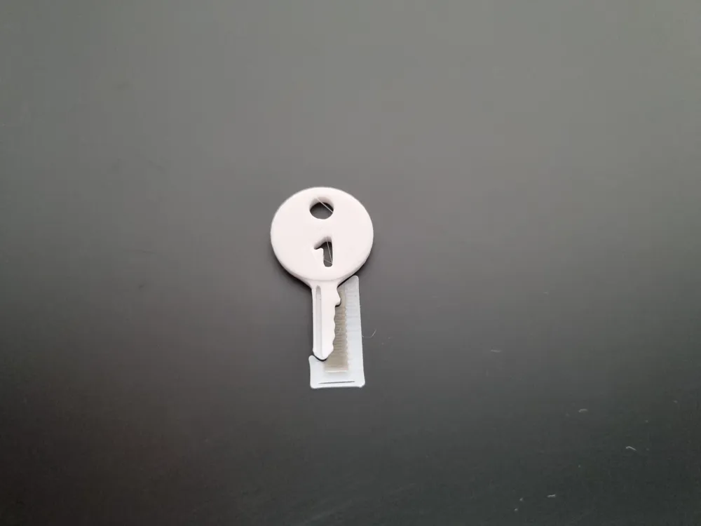 TSA "Travel Sentry" master key 001 - TSA key 1 Remixed by ...