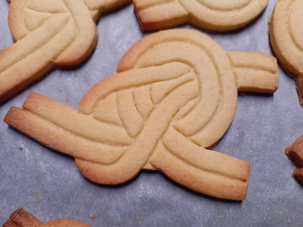 Cookie Cutter & Stamp - Double Bowline Knot - Free 3D Print Model ...