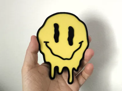 Melting Smile face by AlemDeIdeias3D - MakerWorld