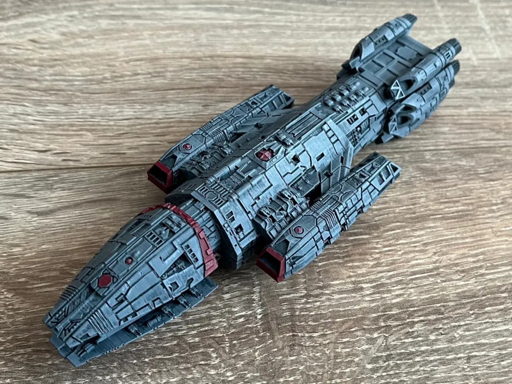 Battlestar Aegir by logick2 MakerWorld: Download Free 3D Models