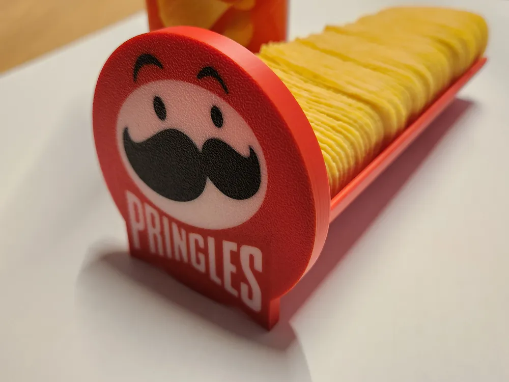 Pringles Tray and lid - with new logo by Keralots MakerWorld: Download Free 3D Models