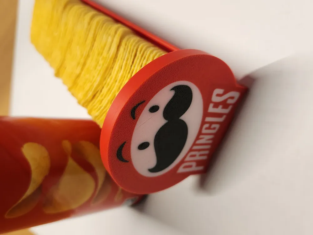 Pringles Tray and lid - with new logo - Free 3D Print Model - MakerWorld