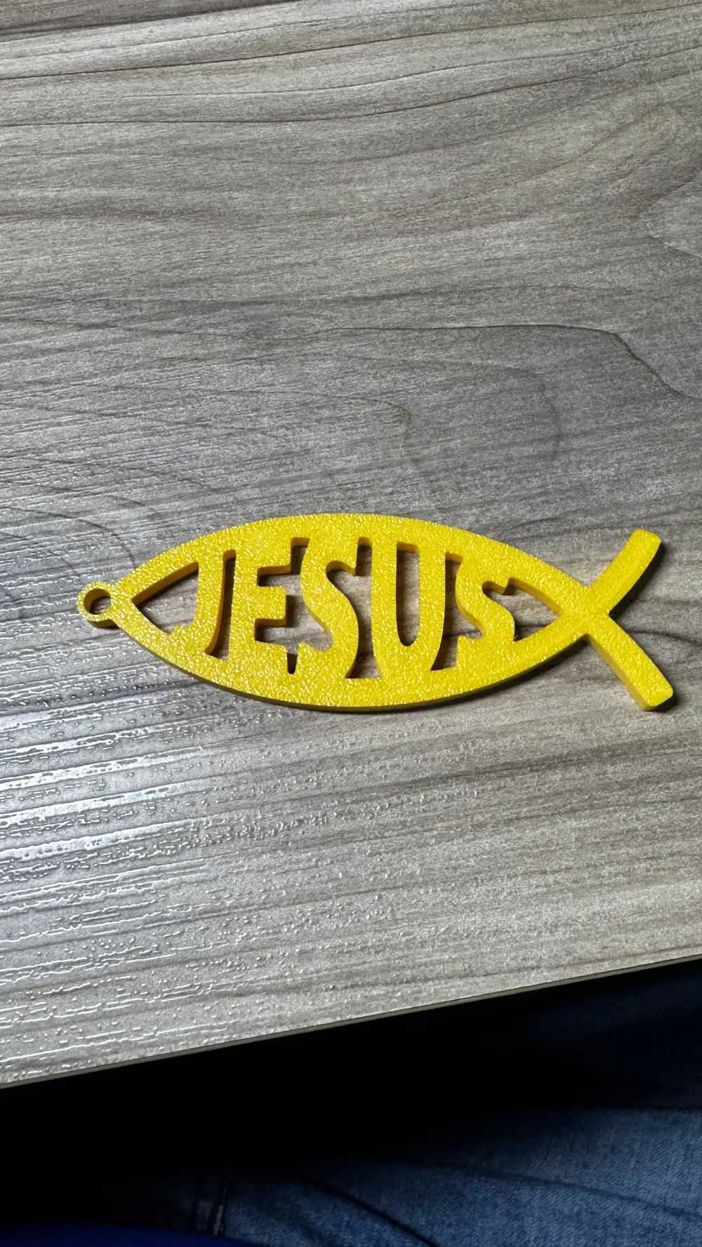 Jesus Fish Keychain - Free 3D Print Model - MakerWorld