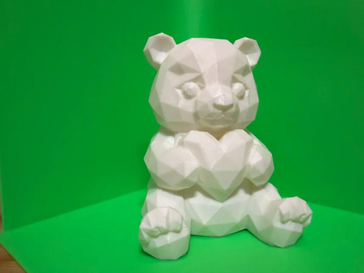 Panda Low Poly - Modelo de impresión 3D gratuito - MakerWorld