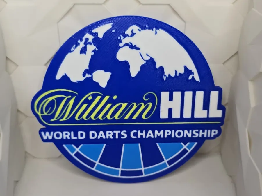 William Hill World Darts Championship Logo/Sign - Free 3D Print Model ...