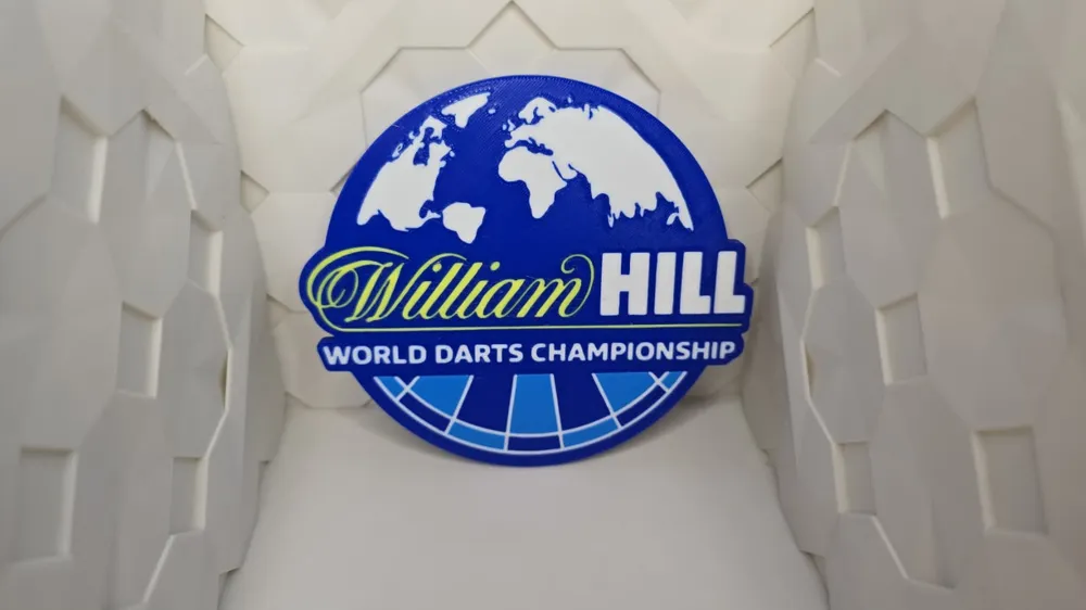 William Hill World Darts Championship Logo/Sign - Free 3D Print Model ...