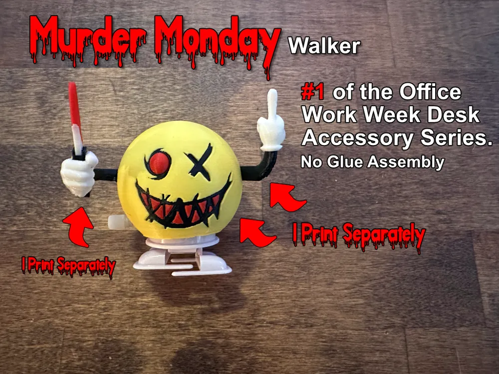 Murder Monday Walker – The Mischievous Desk Buddy by Smoke ...