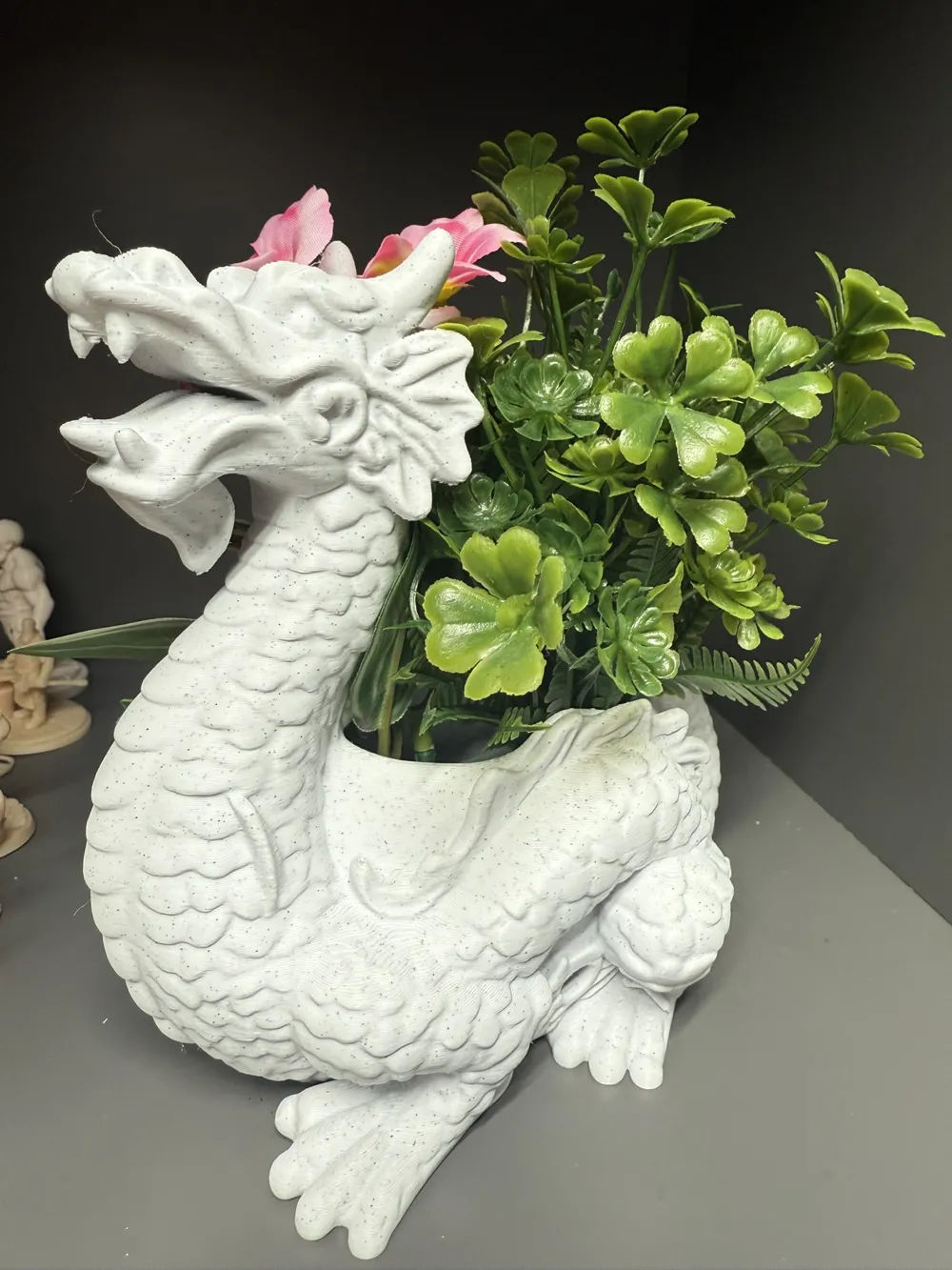 Chinese dragon flowerpot - Free 3D Print Model - MakerWorld