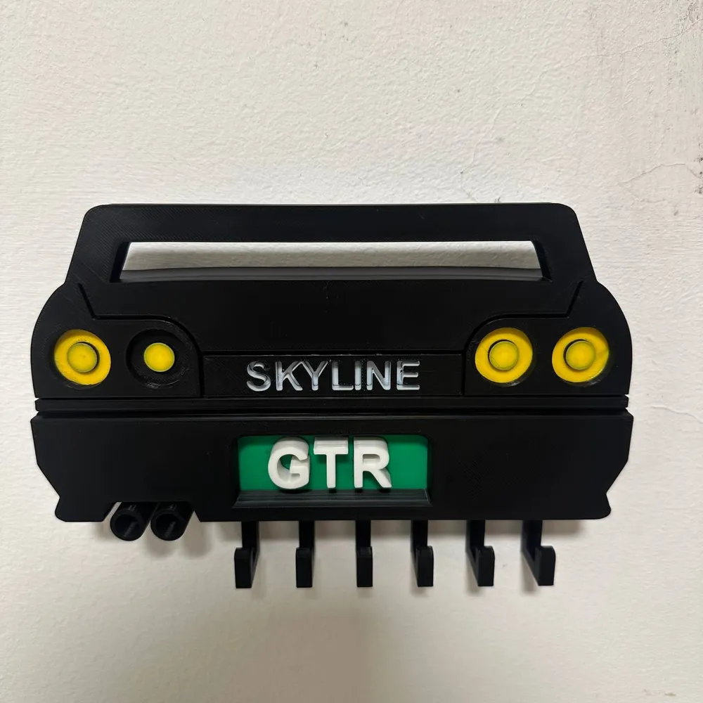 Key Hanger Nissan Skyline R34 GTR | Mini Compatible - Free 3D Print ...