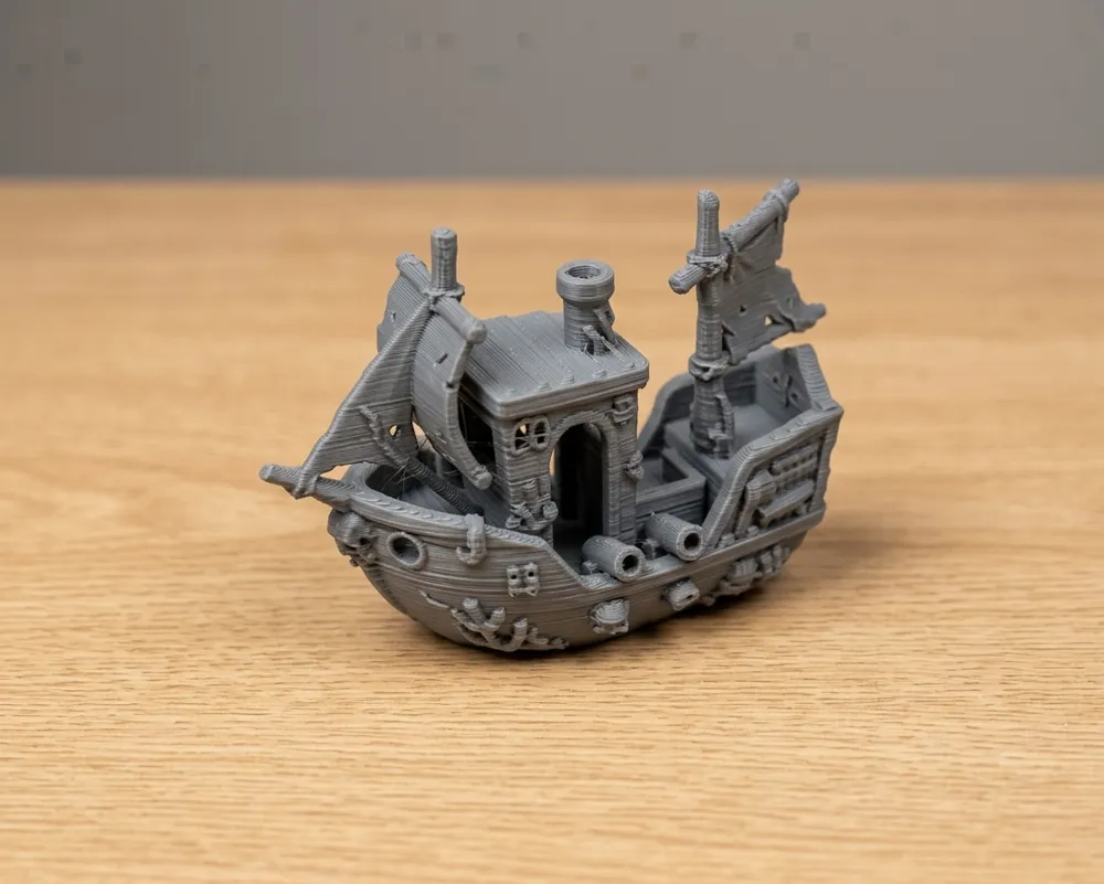Flying Dutchman Benchy – Ghost Pirate Ship - Free 3D Print Model ...