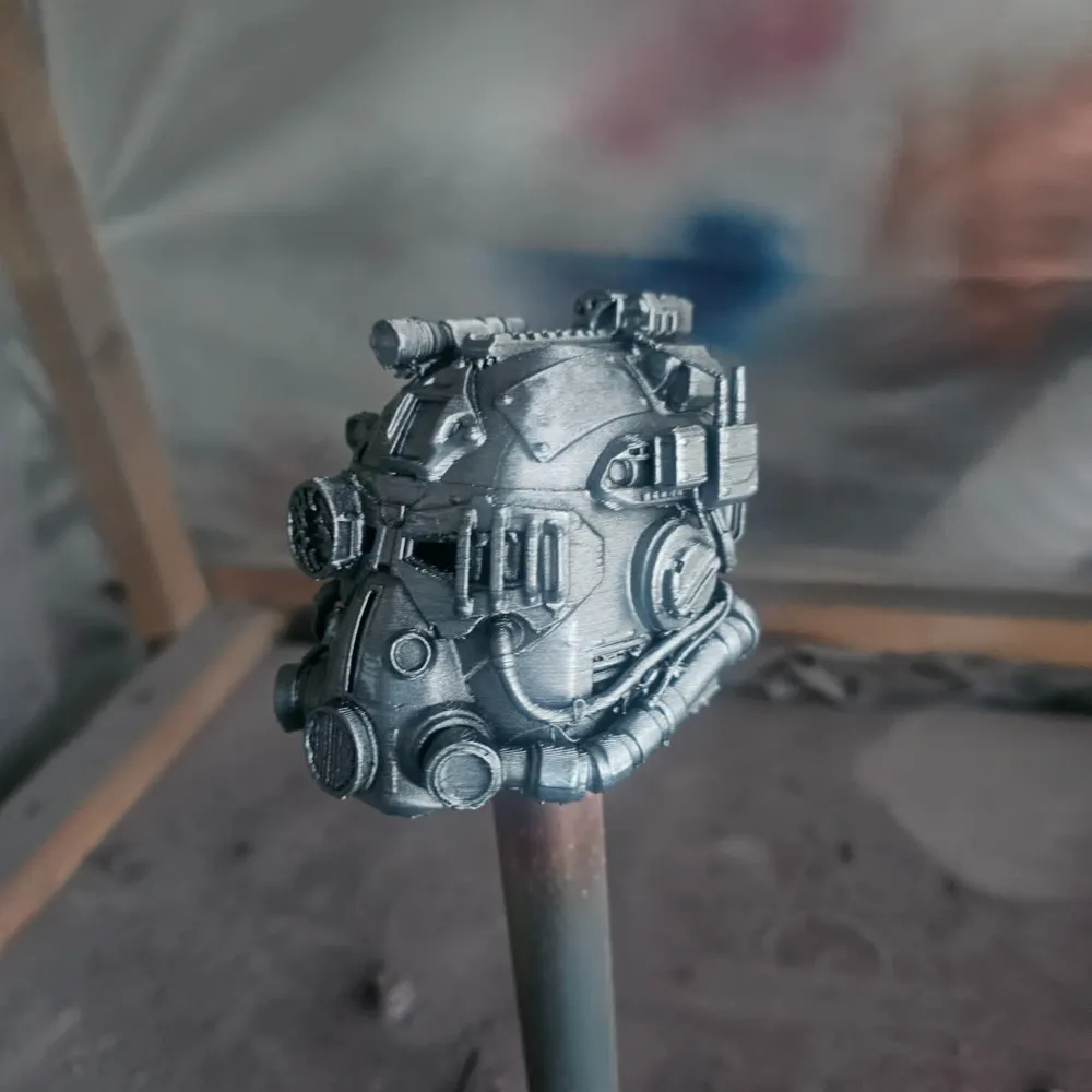 Fallout Helmet "Haphazard style" Request - Free 3D Print Model - MakerWorld