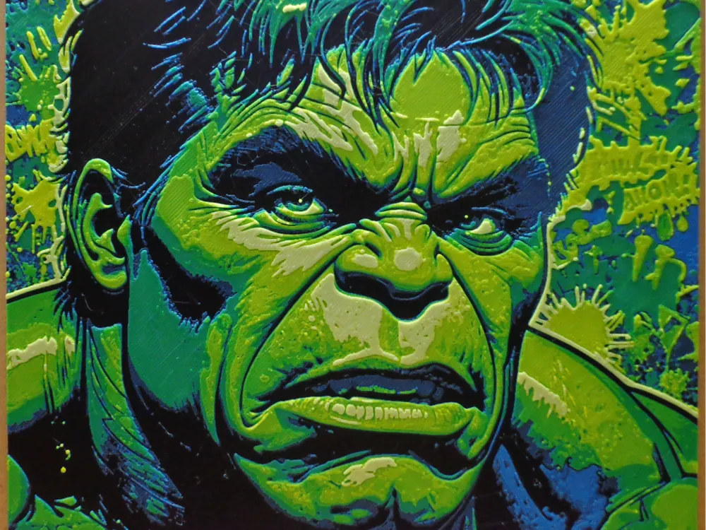 Hueforge Hulk by The Mad Fabricator - MakerWorld