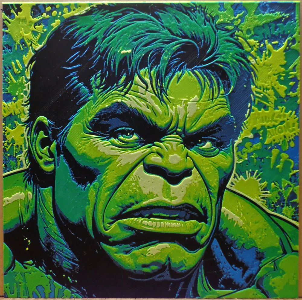 Hueforge Hulk by The Mad Fabricator - MakerWorld