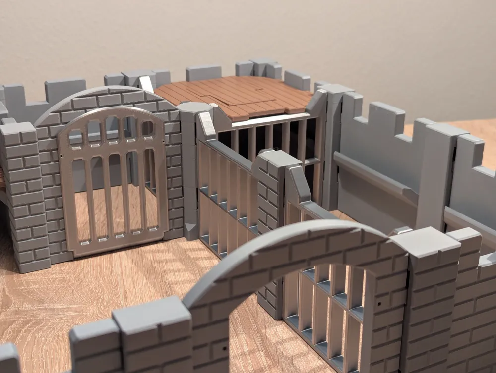 Medieval castle, Expansion Set "Dungeon" - Free 3D Print Model - MakerWorld